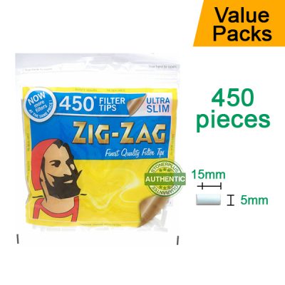 Zig Zag Cotton Filter Tips - Stonerplus - Selangor, Malaysia